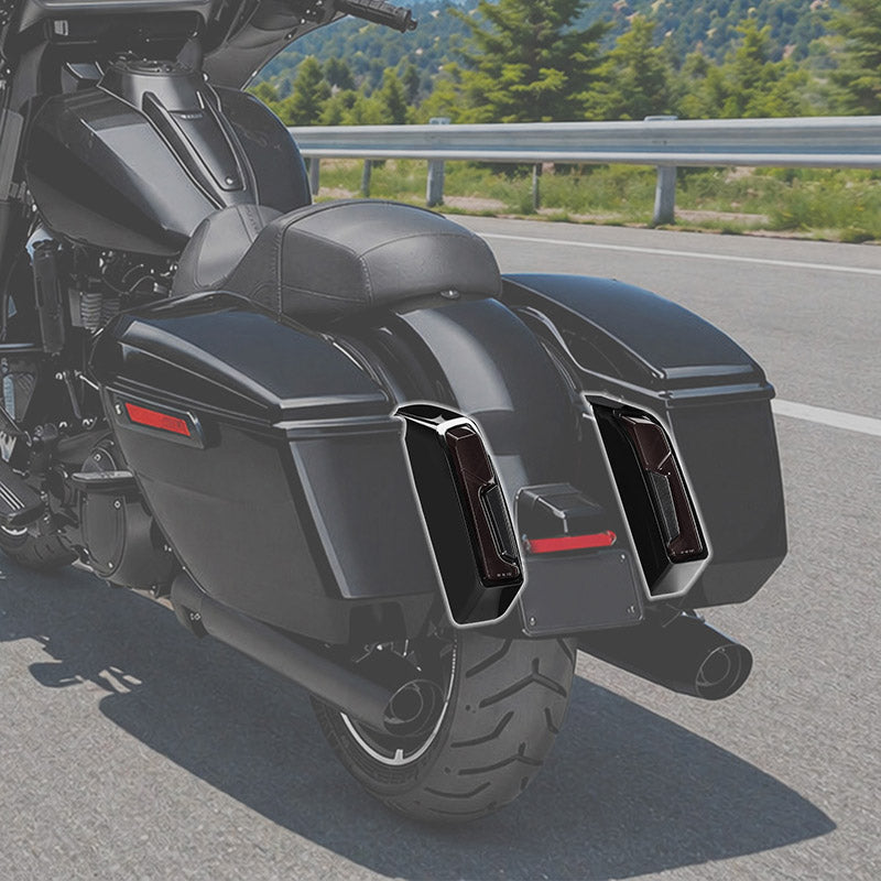 TCMT Rear Fender Tail Light & Bracket Fit For Harley CVO Road Street ...