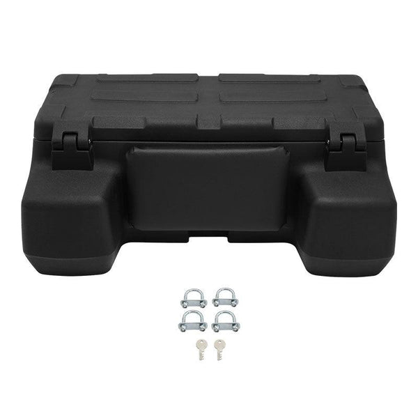 TCMT 96L ATV UTV Rear Passenger Pad Cargo Storage Helmet Trunk Box ...