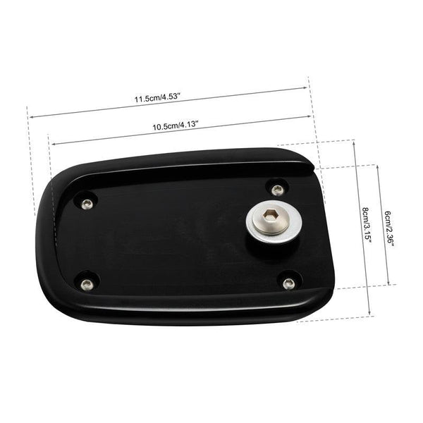 TCMT Brake Pedal Pad Cover Fits For Harley Touring Dyna Softail