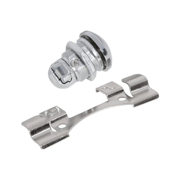 TCMT Chrome Fuel Door Latch Push Button Gas Cap Fit For Harley Touring ...