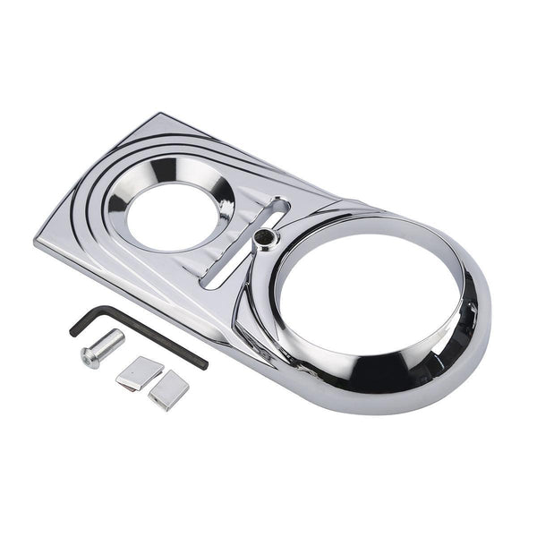 TCMT Dash Panel Insert Cover Fit For Harley Softail Dyna