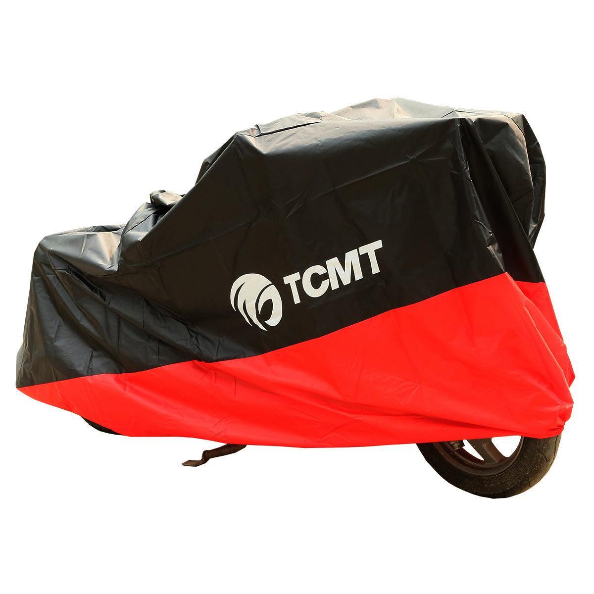 TCMT Motorcycle Cover Waterproof Rain Dust UV Protector Heat Insulation ...