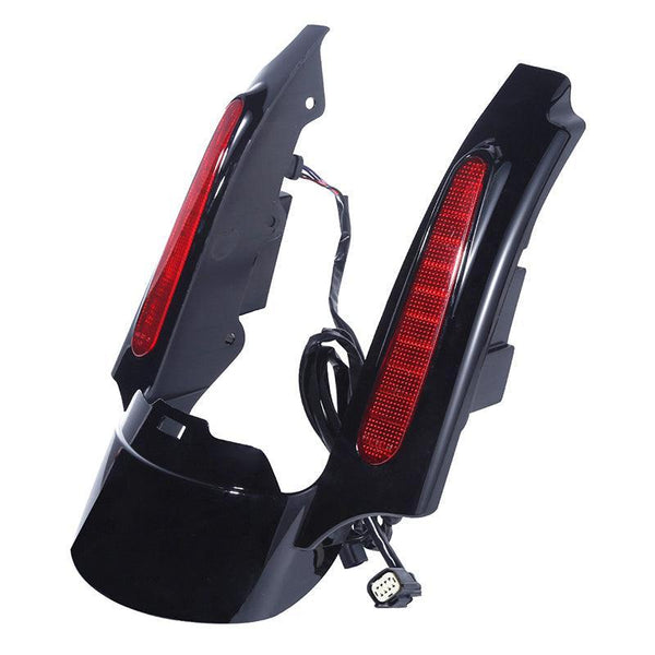 TCMT Rear Fender Extension Fascia LED Light Fit For Harley Touring '09-'13