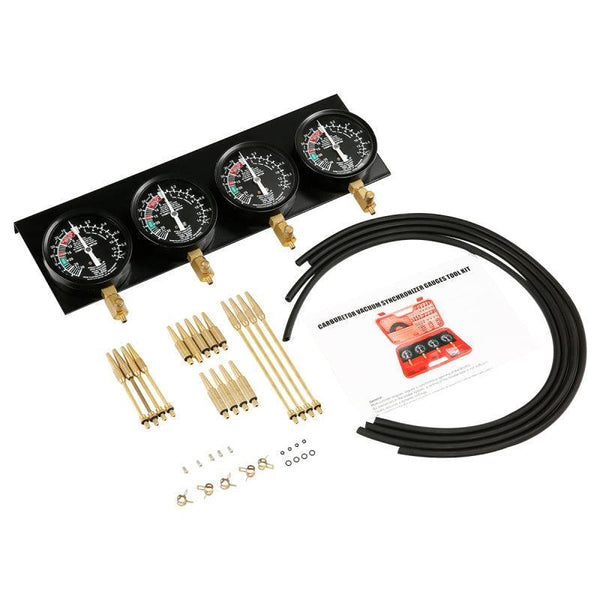TCMT Universal Motorcycle Fuel Vacuum Carburetor Synchronizer Set Kit ...
